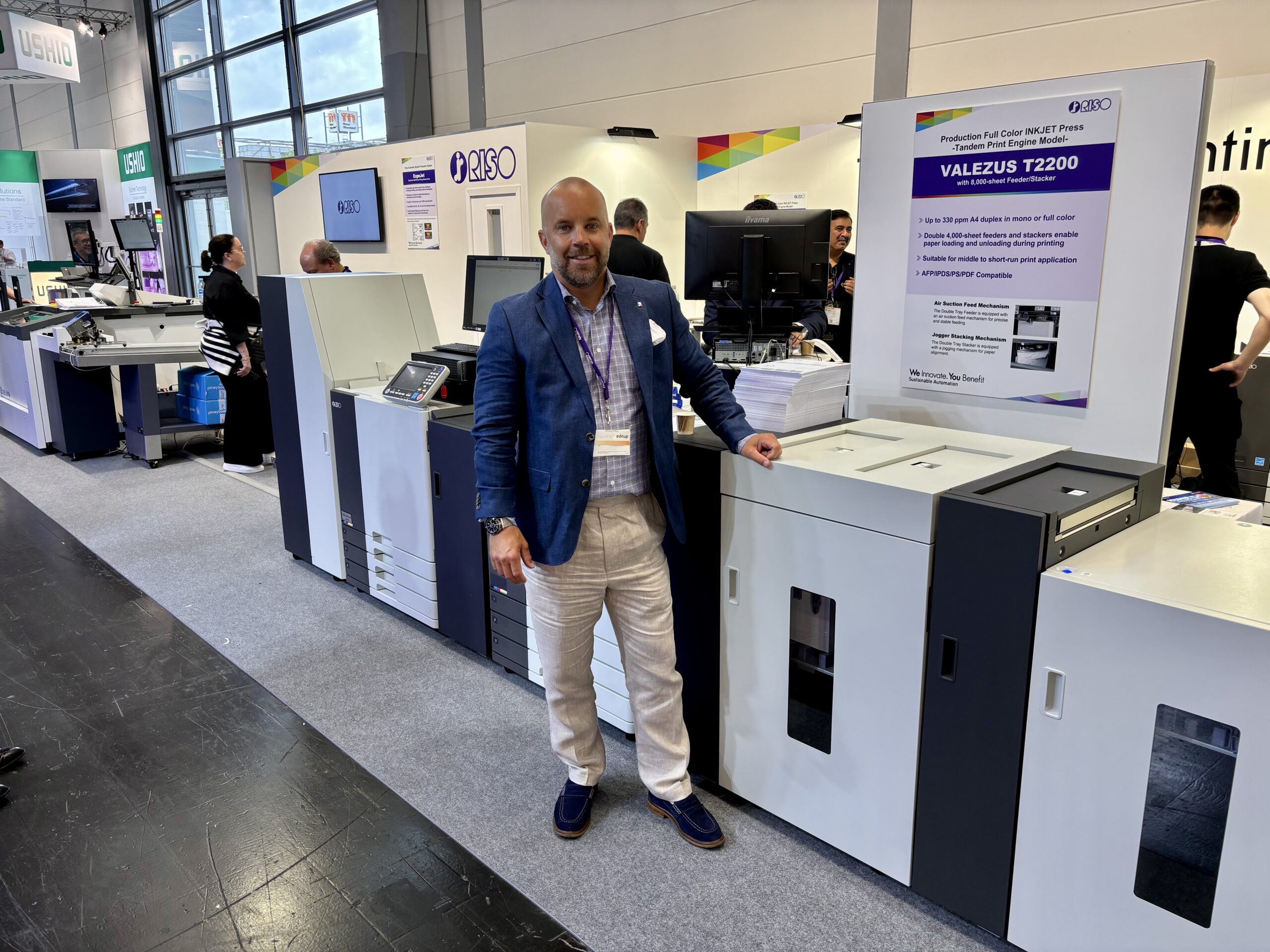 RISO esittelee messuilla inkjet-teknologiaansa - Sign, Print ...